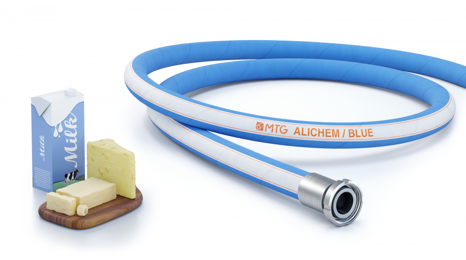 ALICHEM/BLUE - Hoses for liquids foodstuffs | MTG S.p.A.